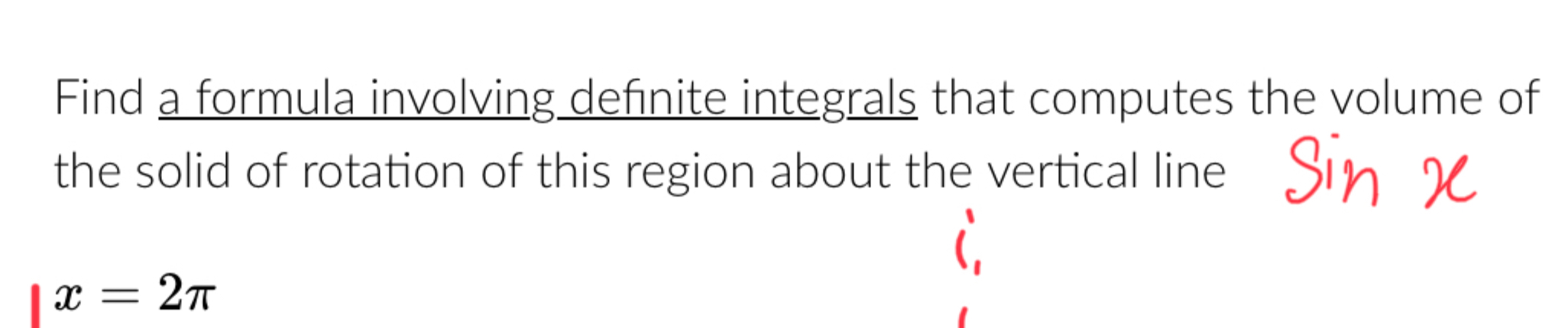 Solved Find a formula involving definite integrals that | Chegg.com