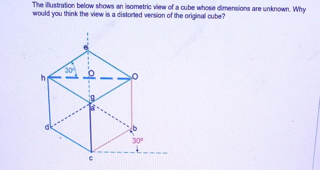 Solved The illustration below shows an isometric view of a | Chegg.com