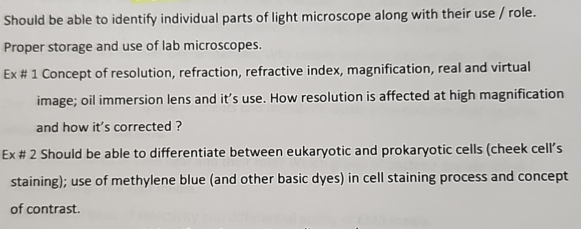 Solved identify individual parts of light microscope along | Chegg.com