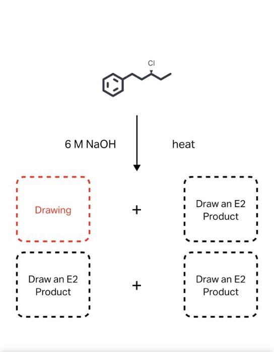 Solved Draw an E2 Product heat | Chegg.com