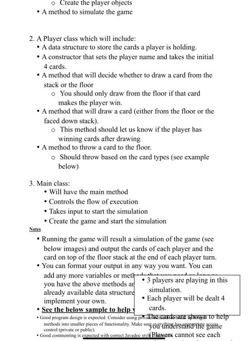 Solved In this program you are designing a simulation of a | Chegg.com