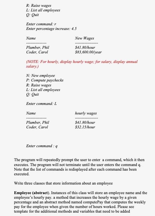 Solved please answer this code in JAVA. read carefully all | Chegg.com