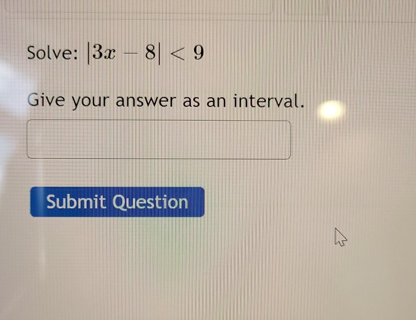 Solved Give Your Answer As An Interval Chegg