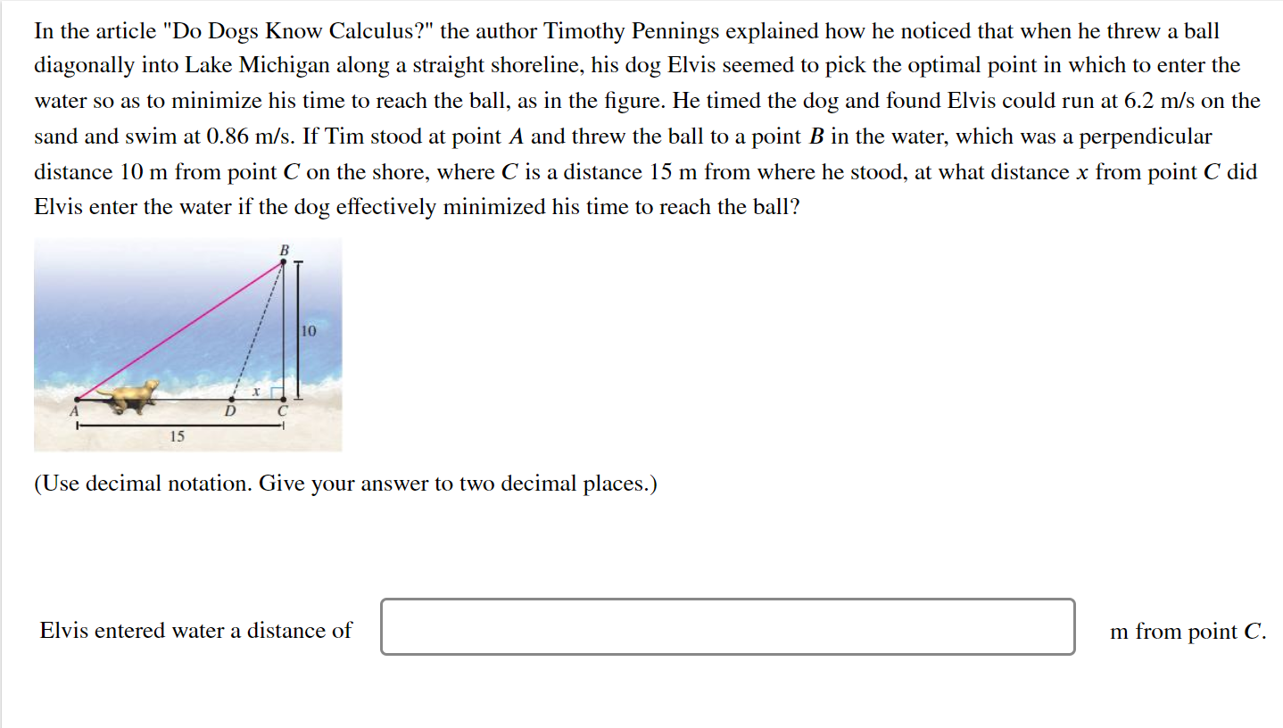 Solved (Use decimal notation. Give your answer to two | Chegg.com