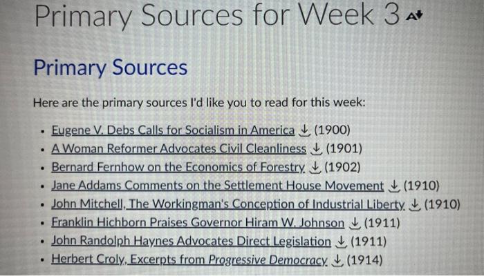 This assignment asks you to analyze primary sources, | Chegg.com