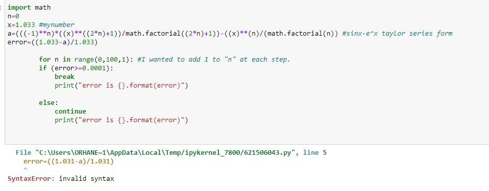 Solved I want to write a code to get the number 1.033,repeat | Chegg.com