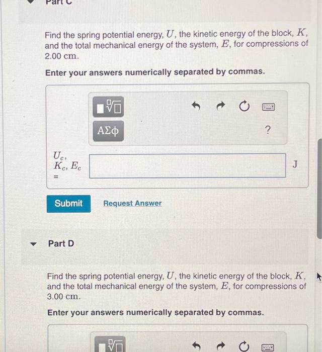 Solved Part A A 1.15 kg block slides with a speed of 0.940 | Chegg.com