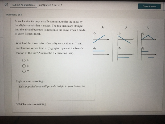 Solved © Submit All Questions Completed 0 out of 3 Save | Chegg.com Solved © Submit All Questions Completed 0 out of 3 Save | Chegg.com