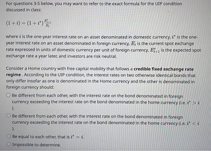 Solved For questions 3−5 below, you may want to refer to the | Chegg.com