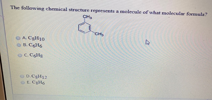 Solved The following chemical structure represents a | Chegg.com