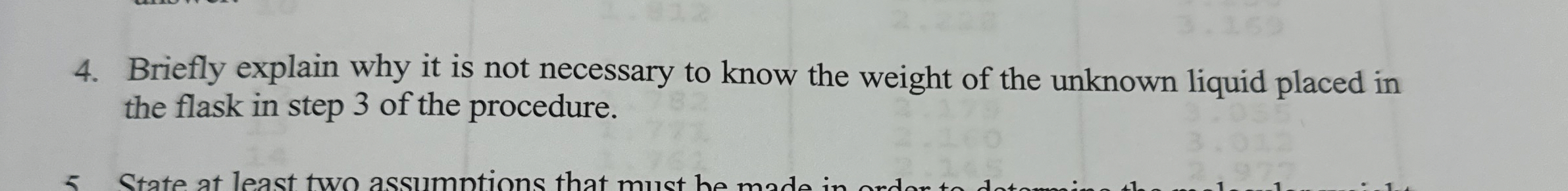 Solved Briefly explain why it is not necessary to know the | Chegg.com