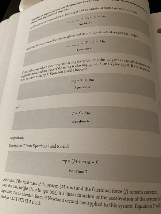 Solved PRE-LAB FORCE AND MOTION 1. Show the details of | Chegg.com