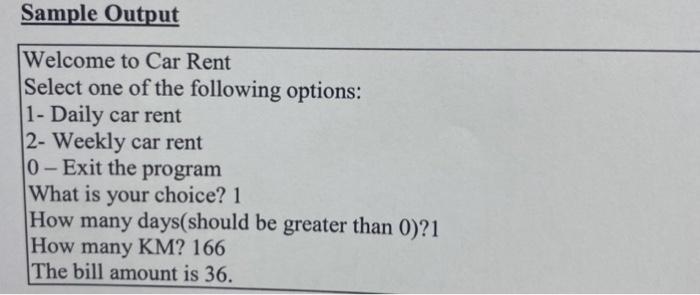 Solved Exercise Objectives Using multi-way selection | Chegg.com