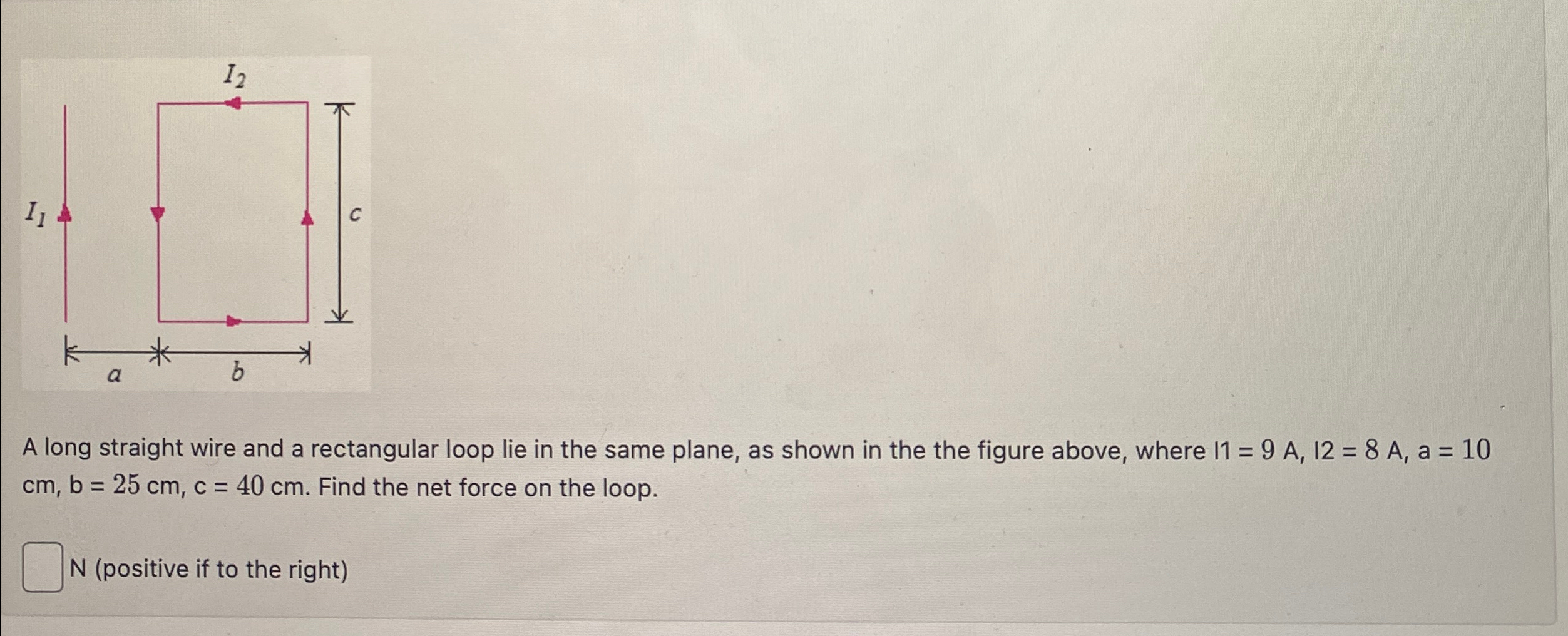 Solved A long straight wire and a rectangular loop lie in | Chegg.com