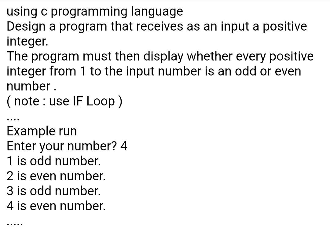 Solved Using C Programming Language Design A Program That 5425