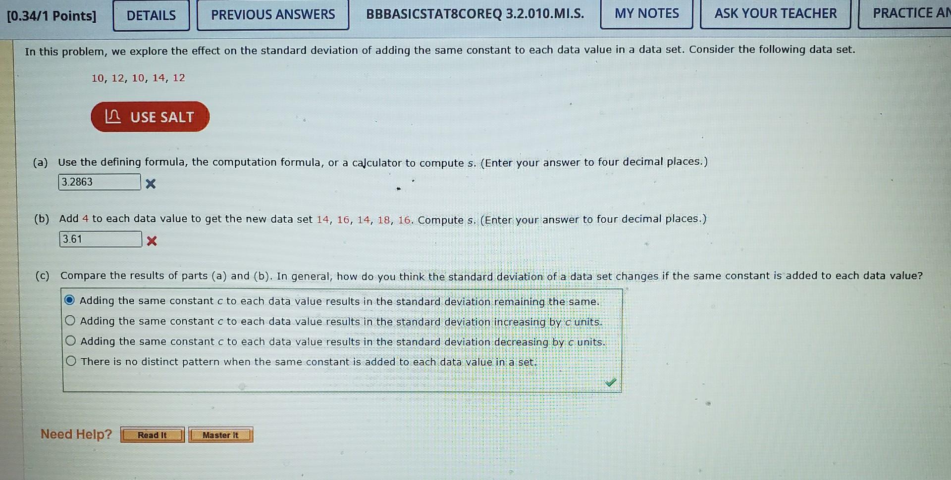 Solved In this problem, we explore the effect on the | Chegg.com