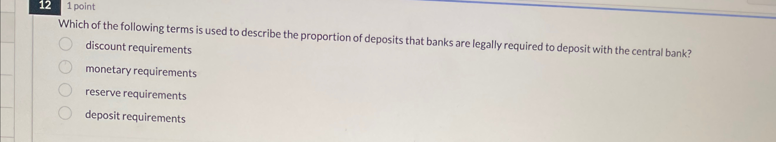 Solved 121 ﻿pointWhich of the following terms is used to | Chegg.com
