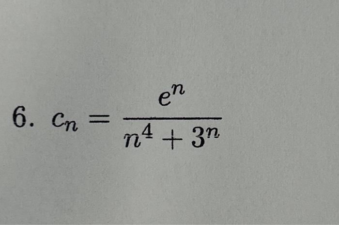 Solved Determine if the following sequences converge or | Chegg.com