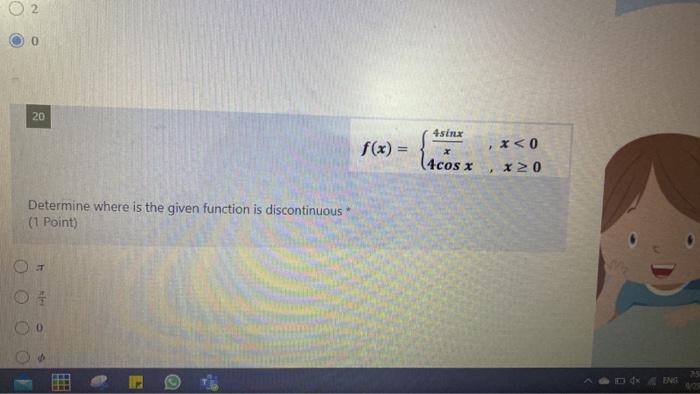Solved 2 0 20 4sinx f(x) = ★ 4cos