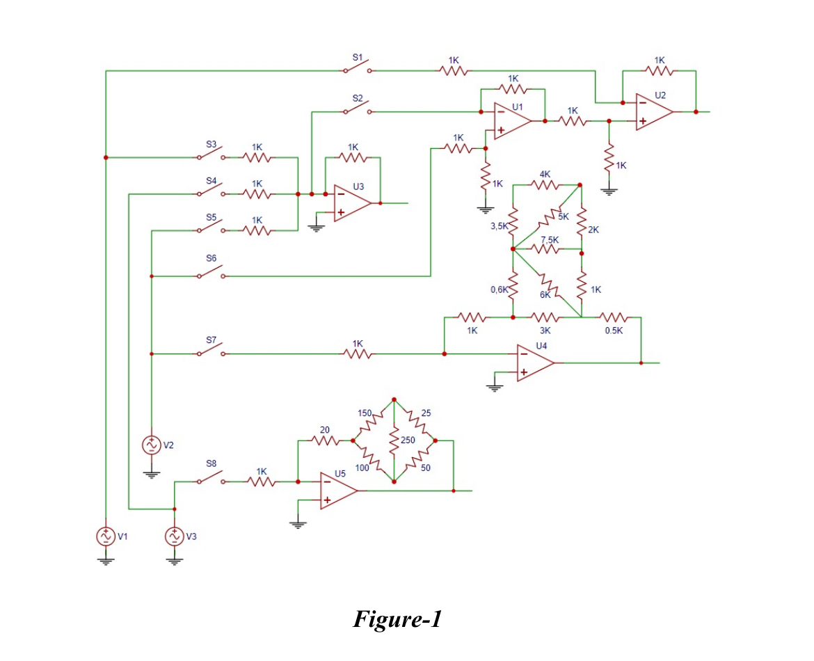 Use V1 = 2V, 1kHz Sinusoidal and V2 = 8V, 1kHz. | Chegg.com