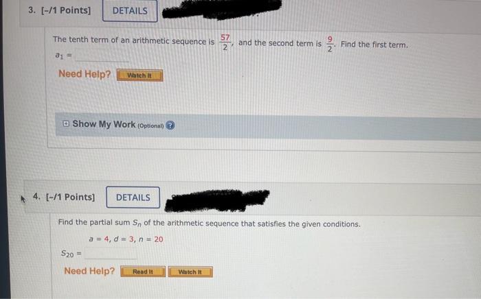 Solved The tenth term of an arithmetic sequence is 257, and | Chegg.com