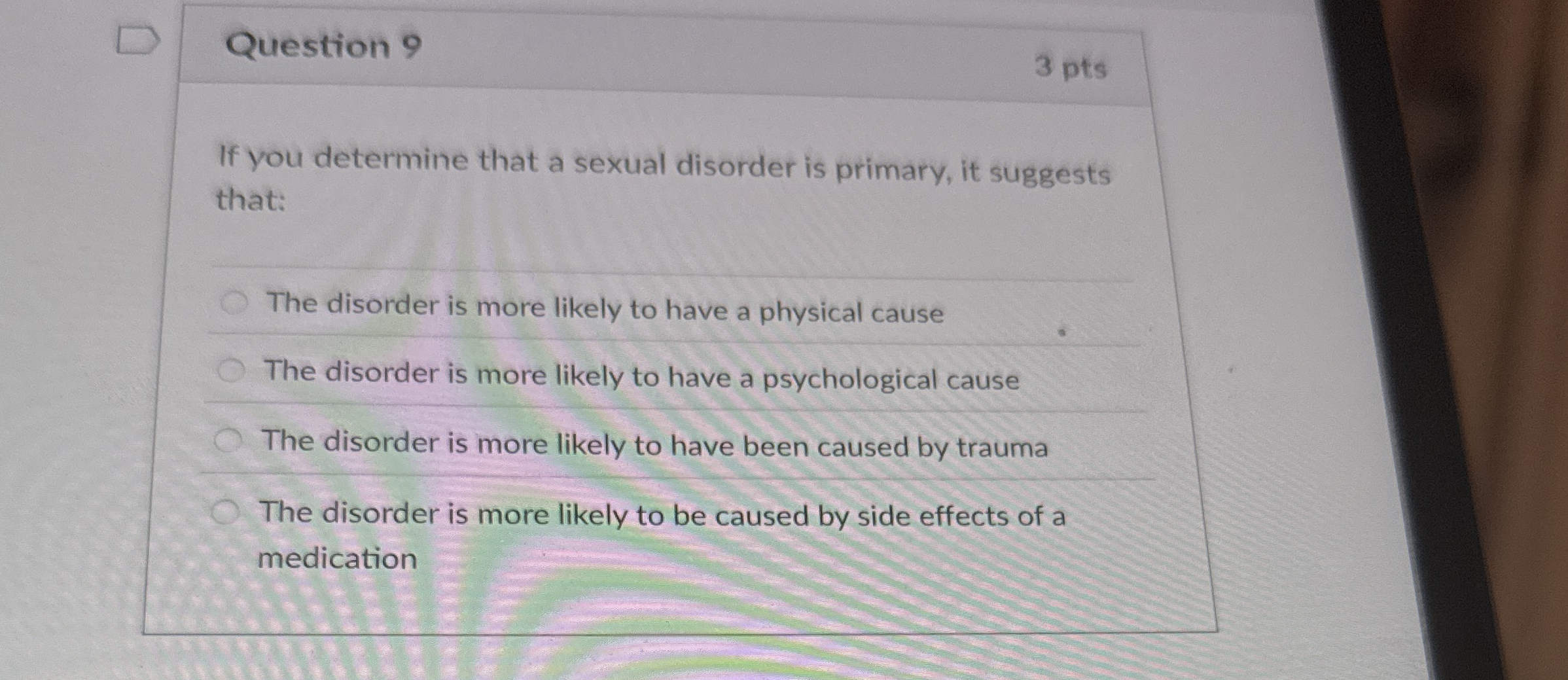 Solved Question 93 ﻿ptsIf you determine that a sexual | Chegg.com