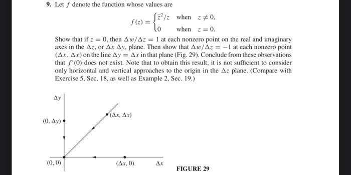 Solved 9. Let f denote the function whose values are | Chegg.com