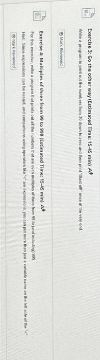 Solved Write a program that prints out the squares of the | Chegg.com