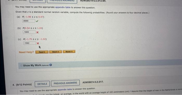 Solved You may need to use the appropriate appendix tabie to | Chegg.com