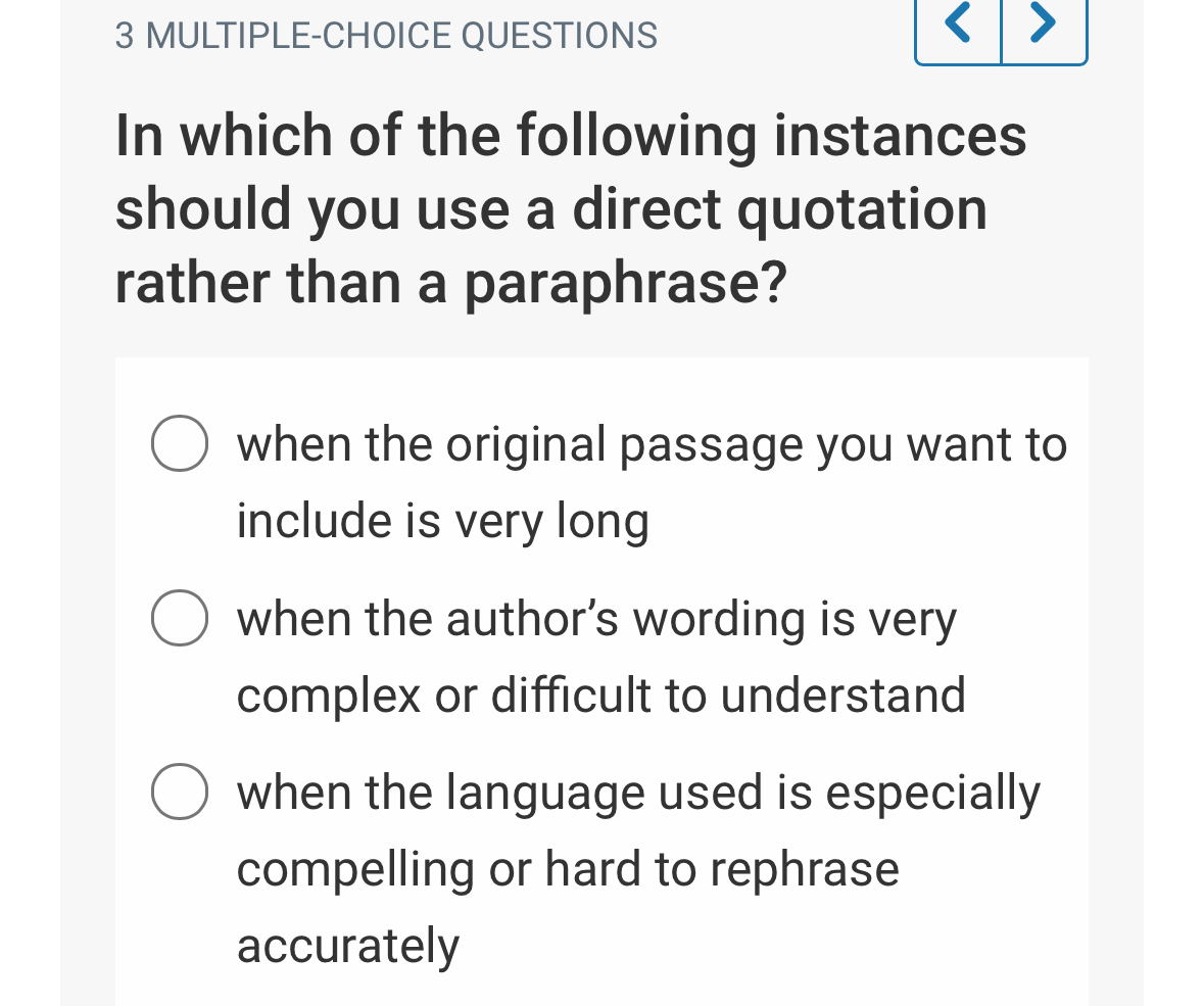 Solved 3 ﻿MULTIPLE-CHOICE QUESTIONSIn which of the following | Chegg.com