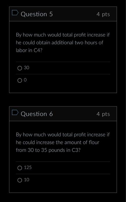 Solved Use the following problem statement to answer | Chegg.com