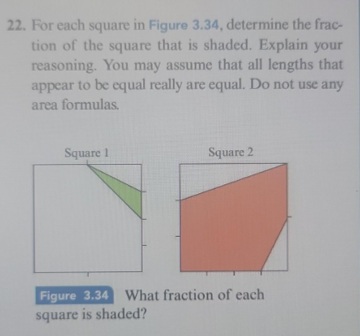 Solved 2. For each square in Figure 3.34, determine the | Chegg.com