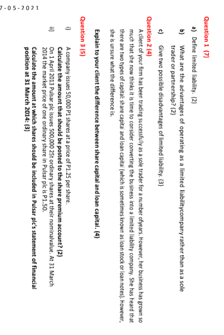 kindly answer all questions from question 1 to | Chegg.com