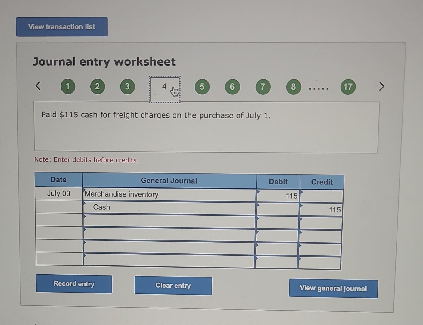 Solved Prepare journal entries to record the following | Chegg.com
