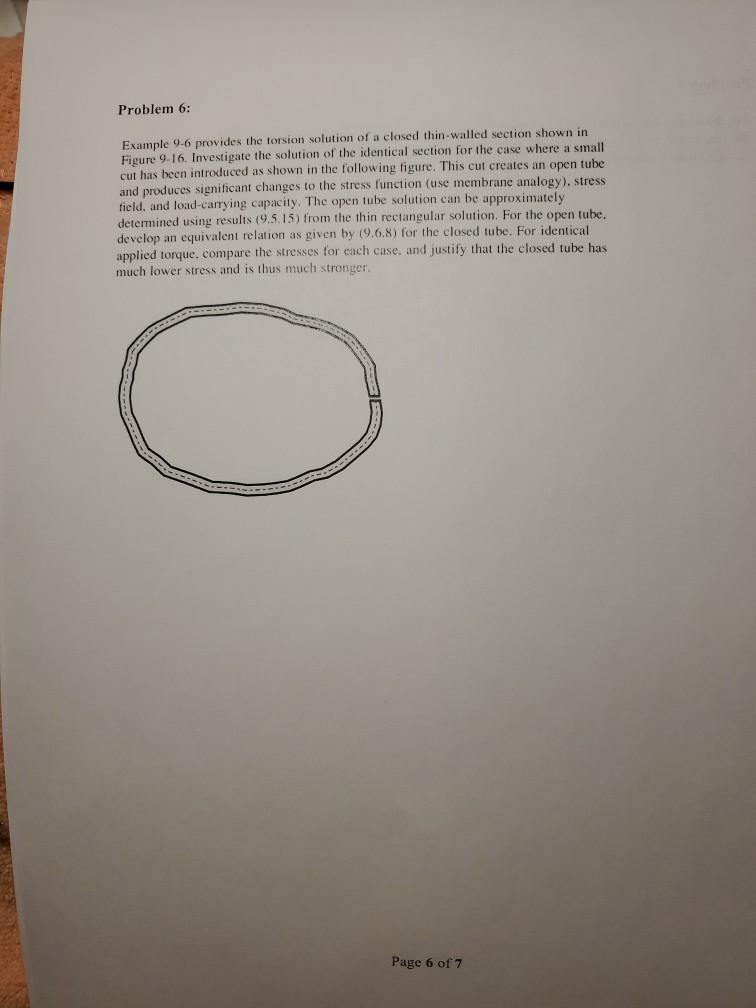 Solved Problem 1: Consider the axisymmetric problem of an | Chegg.com