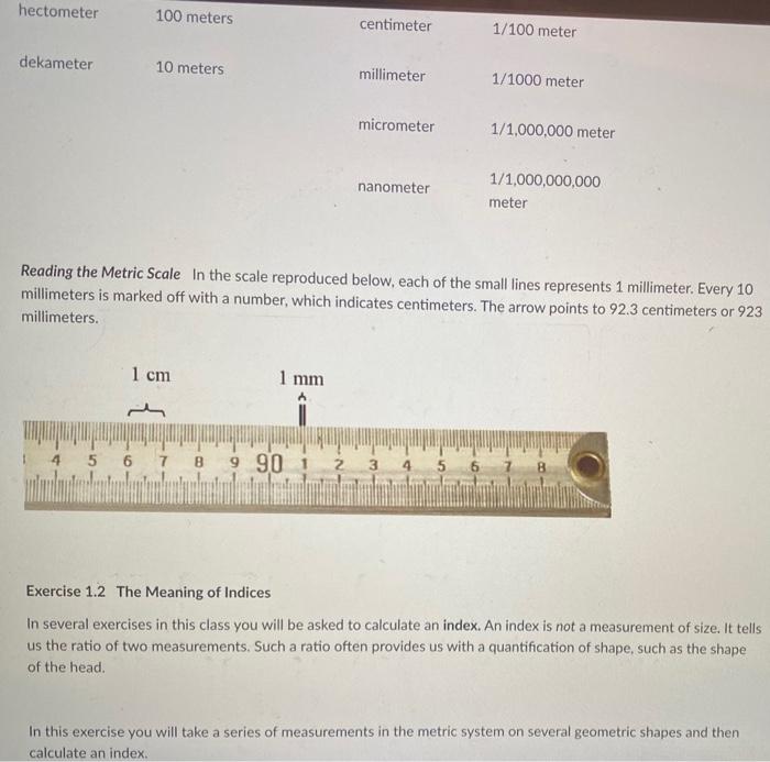 The Metric System What do the countries of Liberia, | Chegg.com