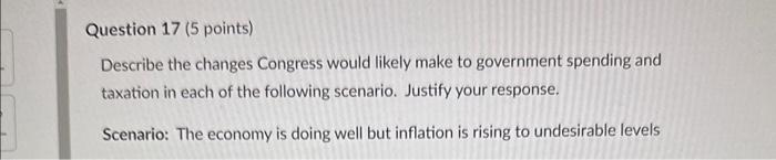 Solved One timing problem with fiscal policy to counter a | Chegg.com