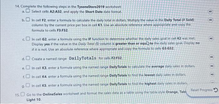 Solved 9 Capstone - Level 2 Working with Sales Data 3. | Chegg.com