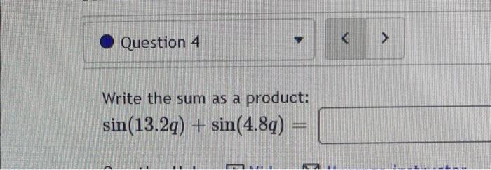 Solved Use the product to sum formula to fill in the blanks | Chegg.com
