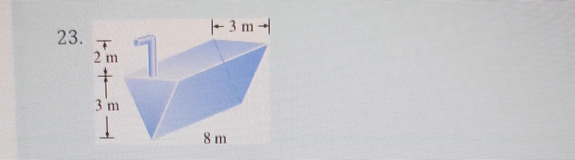 Solved 23,24,25, and 26 A tank is full of water. Find the | Chegg.com
