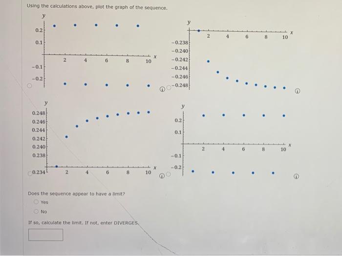 Solved Consider the following. an 4n 1 + 160 Calculate, to | Chegg.com