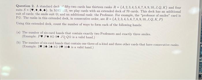 Solved answer part a and b and explain how to get each | Chegg.com