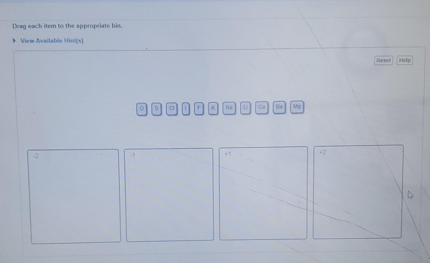 Solved Drag each item to the appropriate bin. | Chegg.com