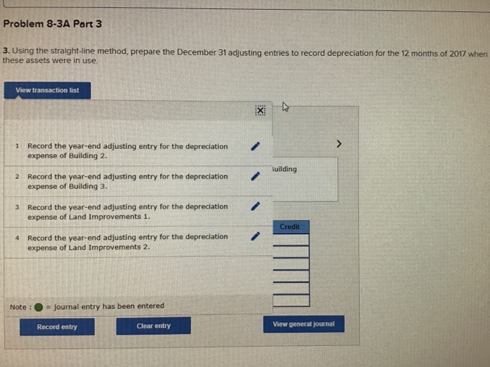 Solved Problem 8-3A Asset cost allocation; straight-line | Chegg.com