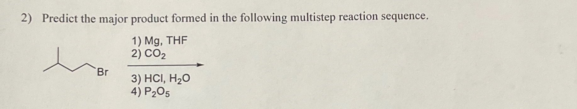 Solved Predict the major product formed in the following | Chegg.com