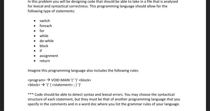 Solved In this problem you will be designing code that | Chegg.com