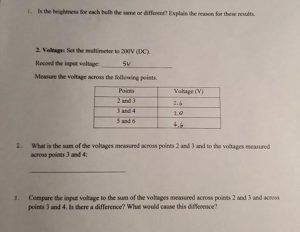 Solved Apparatus: DC power supply, Digital multimeter (DMM), | Chegg.com