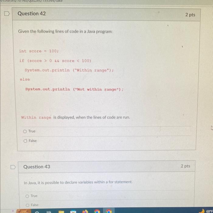 Solved When using short-circuit evaluation, if the first | Chegg.com