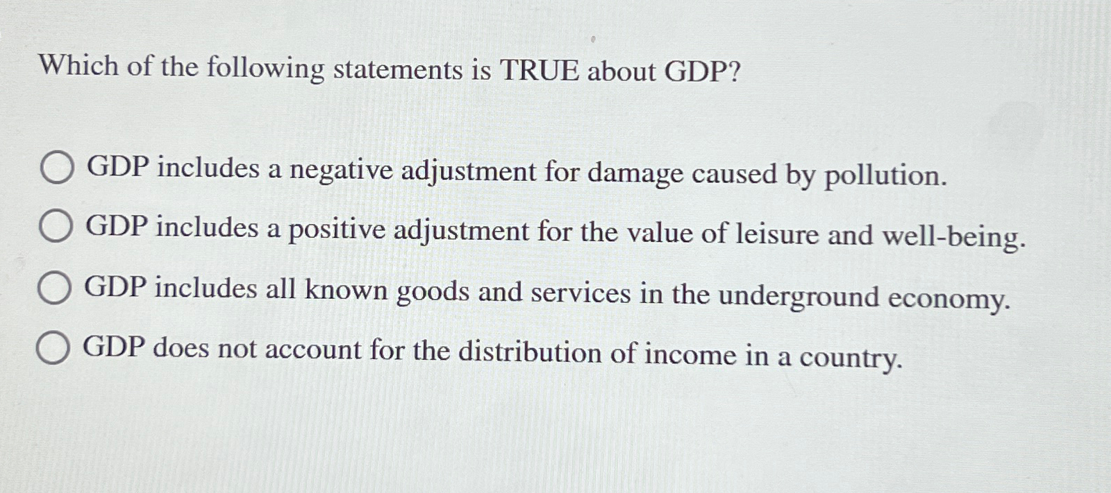 Solved Which of the following statements is TRUE about | Chegg.com