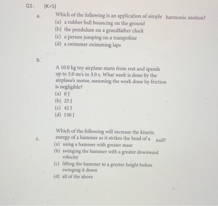 Solved answer all the parts of the question with explanation | Chegg.com